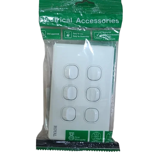 Royal Six Gang Switch (D) – GMR MUHAMMAD & SONS FIJI PTELTD